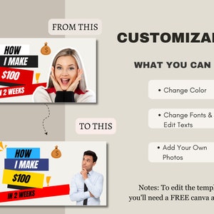 Done for You Life Coach Business Youtube Thumbnail Templates | Youtube ...