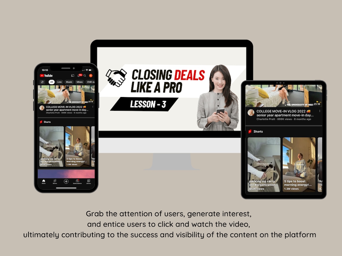 Done for You Life Coach Business Youtube Thumbnail Templates Youtube ...