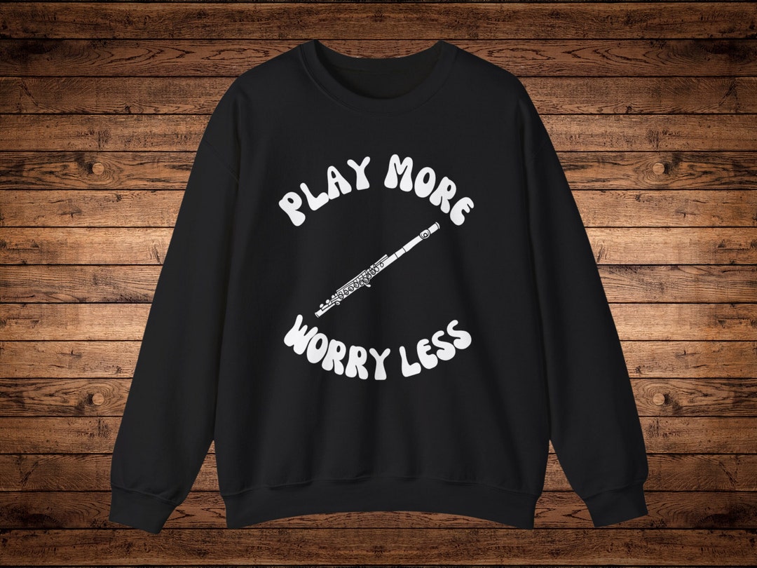 Flute Sweatshirt, Flute Gift, Gift for Flute Player, Flute Humor, Flute ...