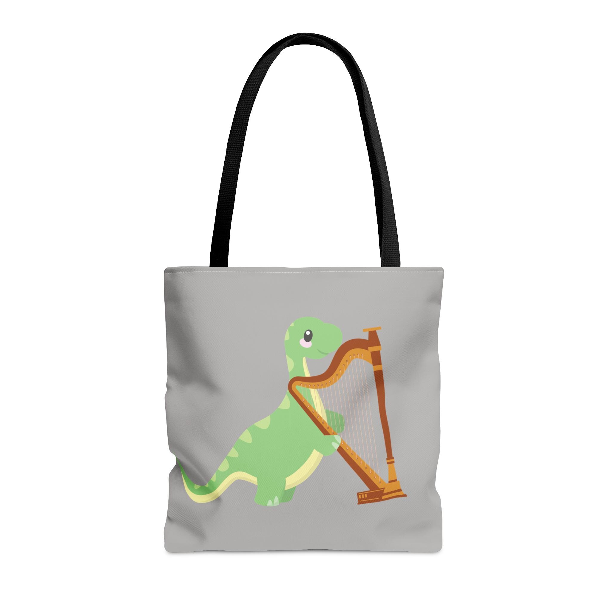 Funny Harp Tote Bag, Harp Bag, Harp Gifts, Gift for Harp Player, Harp ...
