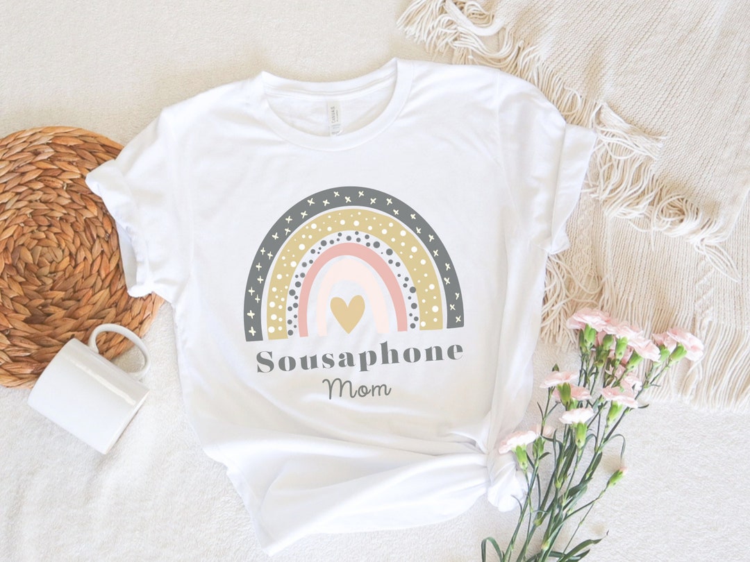Sousaphone Mom Band T-shirt, Marching Band Parent Shirt, Marching Band ...