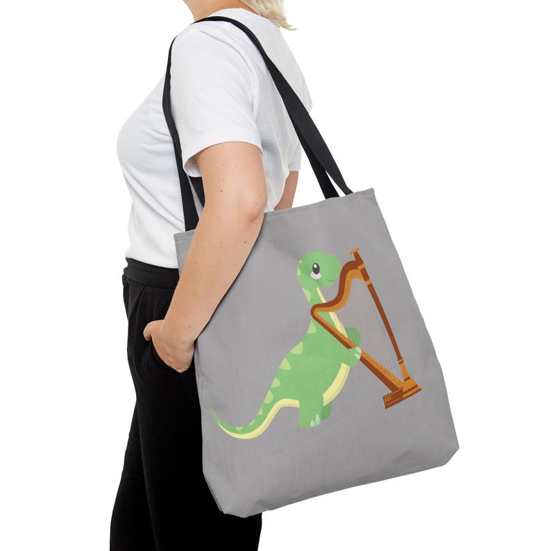 Funny Harp Tote Bag, Harp Bag, Harp Gifts, Gift for Harp Player, Harp ...