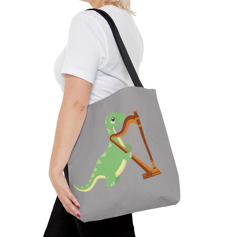 Funny Harp Tote Bag, Harp Bag, Harp Gifts, Gift for Harp Player, Harp ...