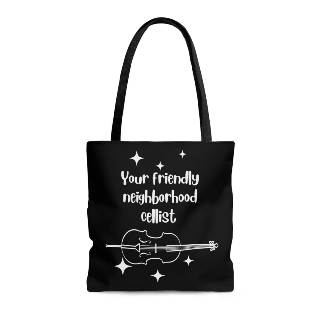 Cello Tote Bag, Cello Gift, Gift for Cello Player, Cellist Gift, Cello ...