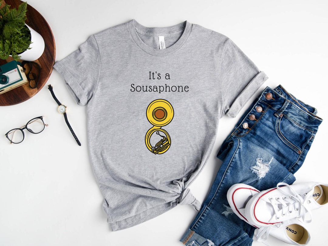 Sousaphone T-shirt, Marching Band Sousaphone Tuba Gift, Tuba Shirt ...