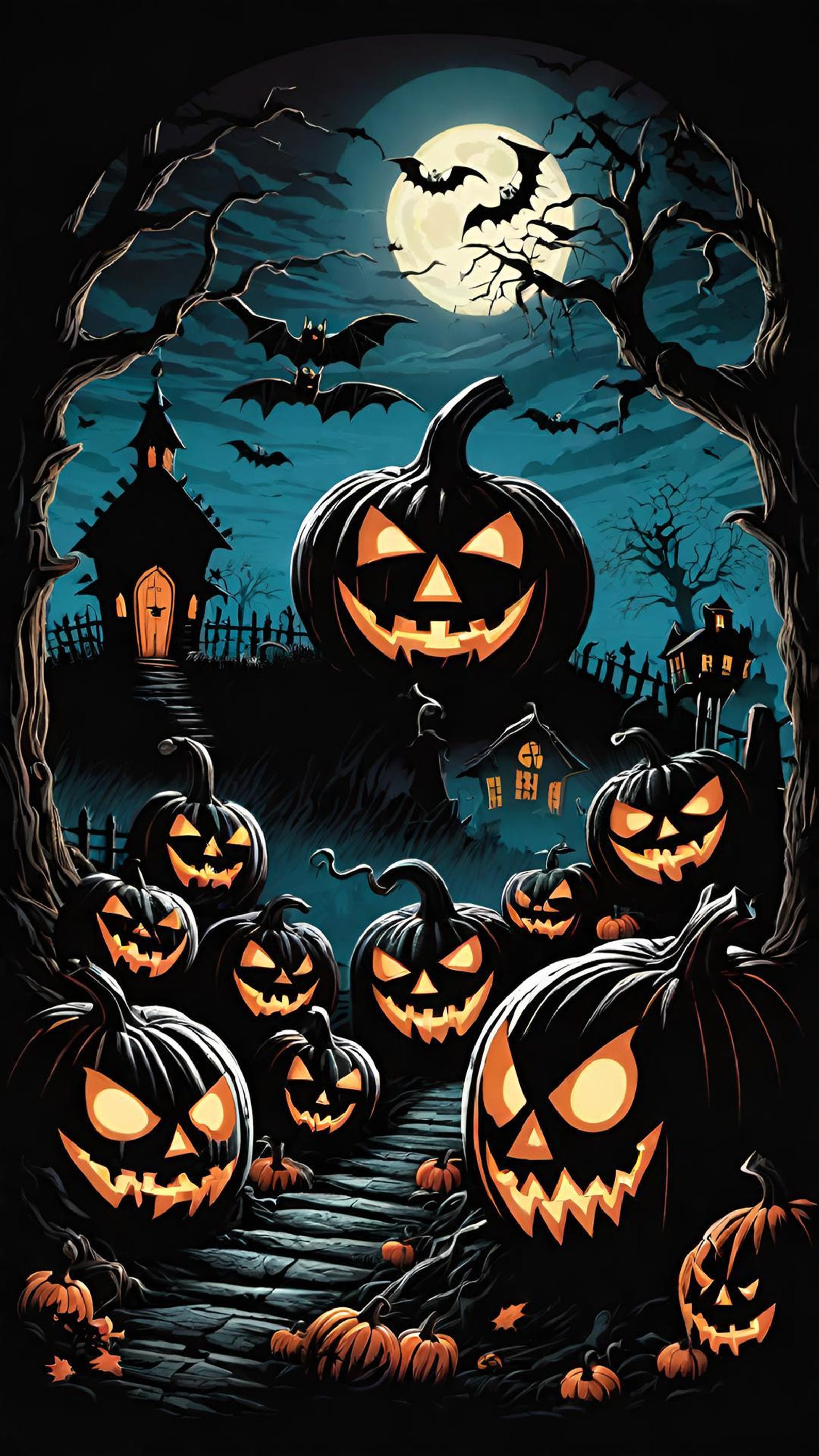 Halloween Wallpapers 4k HD - Etsy