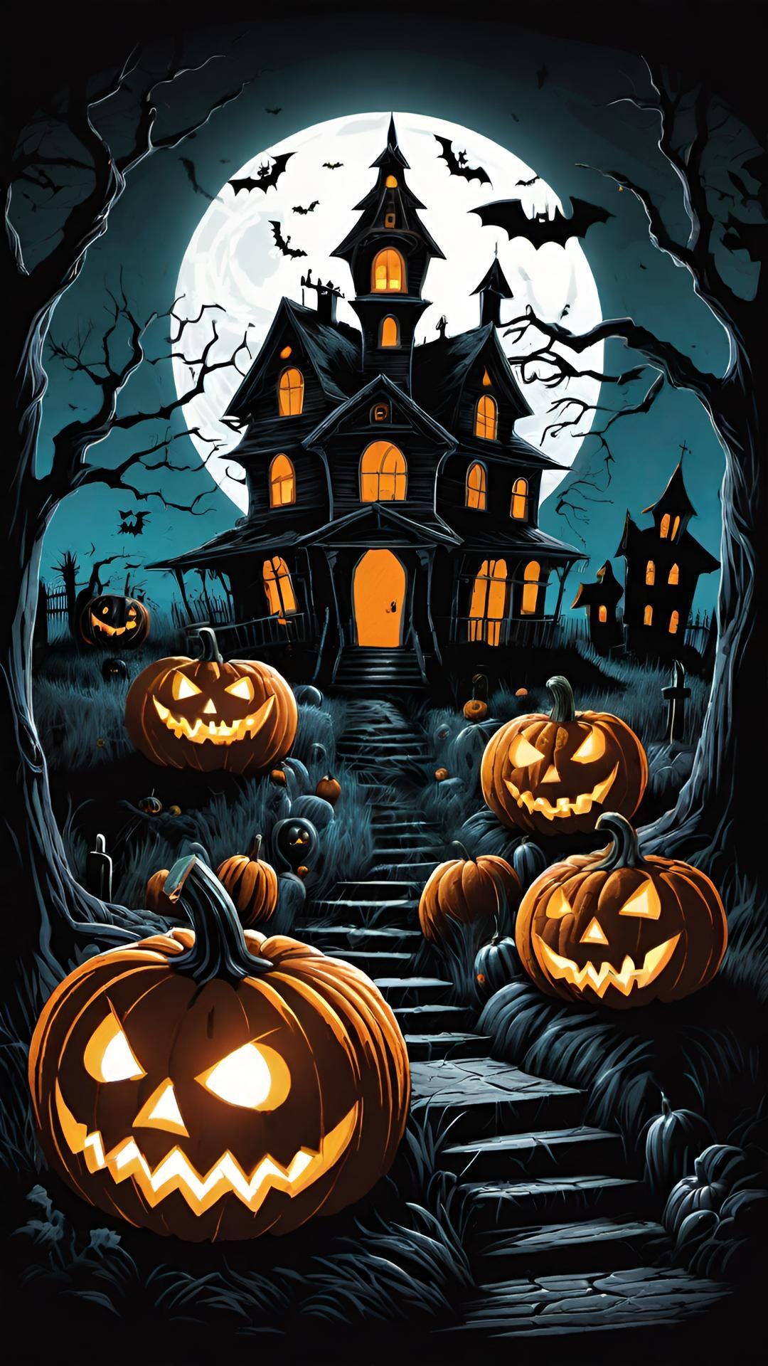 Halloween Wallpapers 4k HD - Etsy