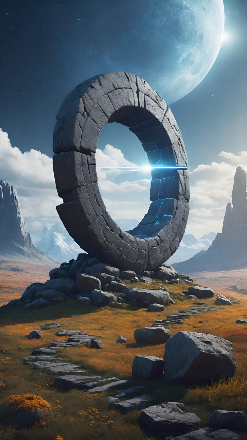 Multiverse Gate HD Wallpaper - Etsy