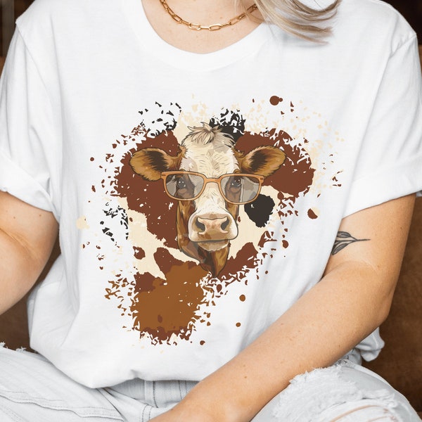 Cow T Shirt - Etsy