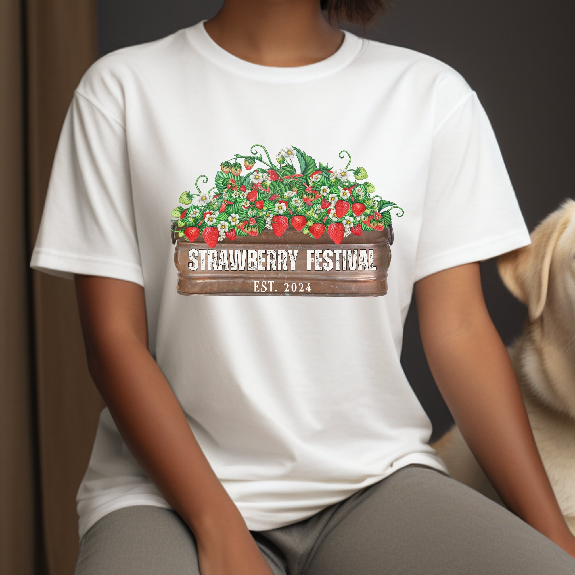 Strawberry Festival 2024 Shirt, Strawberry Clothing, Strawberry T-shirt, Strawberry Shirt ...