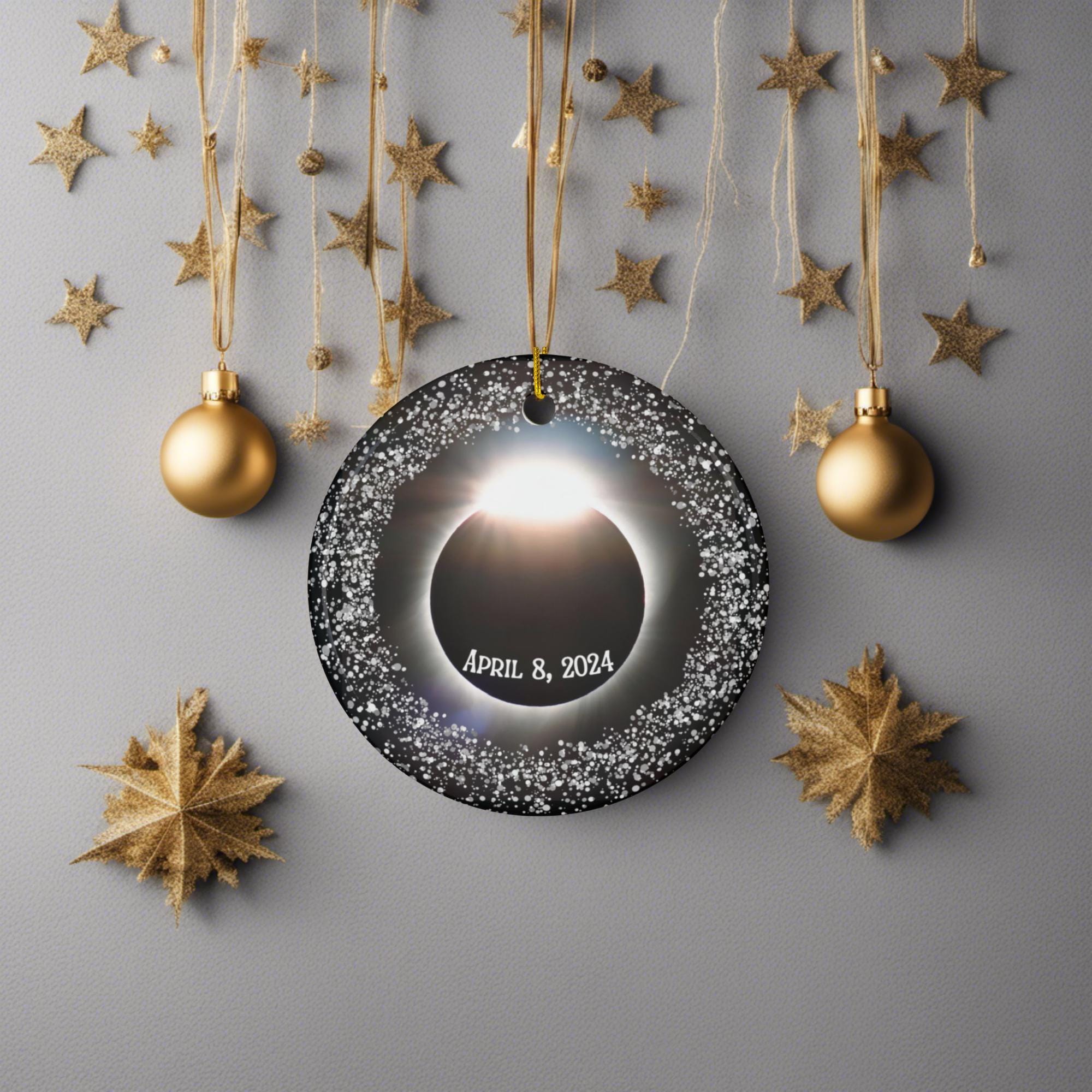 Solar Eclipse Ornament, Lunar Eclipse Gift for the Space Lovers, Total ...
