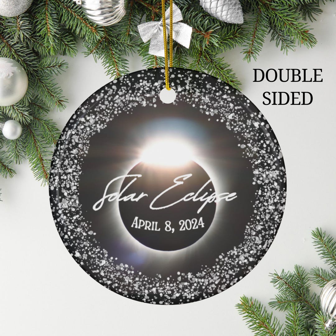 Solar Eclipse Ornament, Lunar Eclipse Gift for the Space Lovers ...