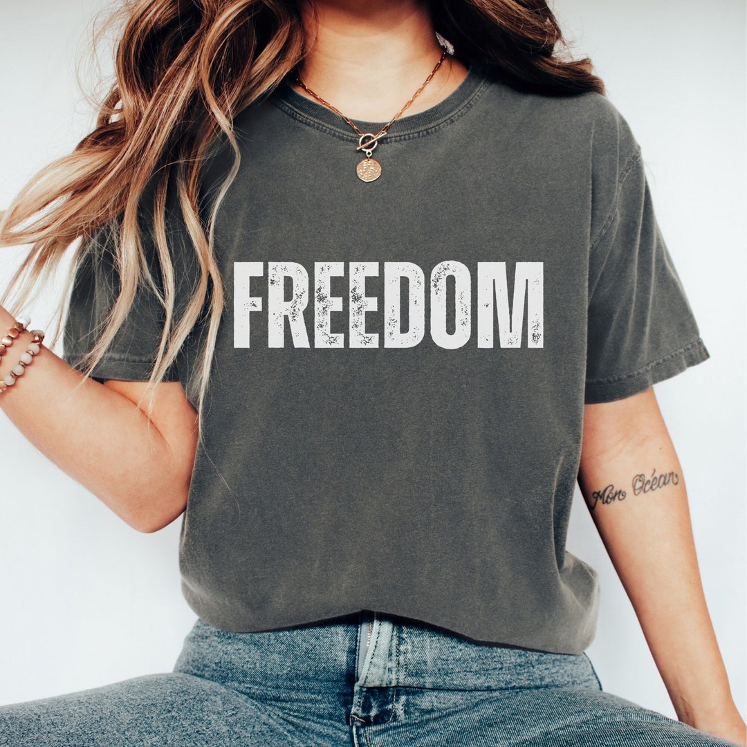 Freedom Patriotic T-shirt, Freedom Shirt, Veteran's T-shirt, Gift for ...