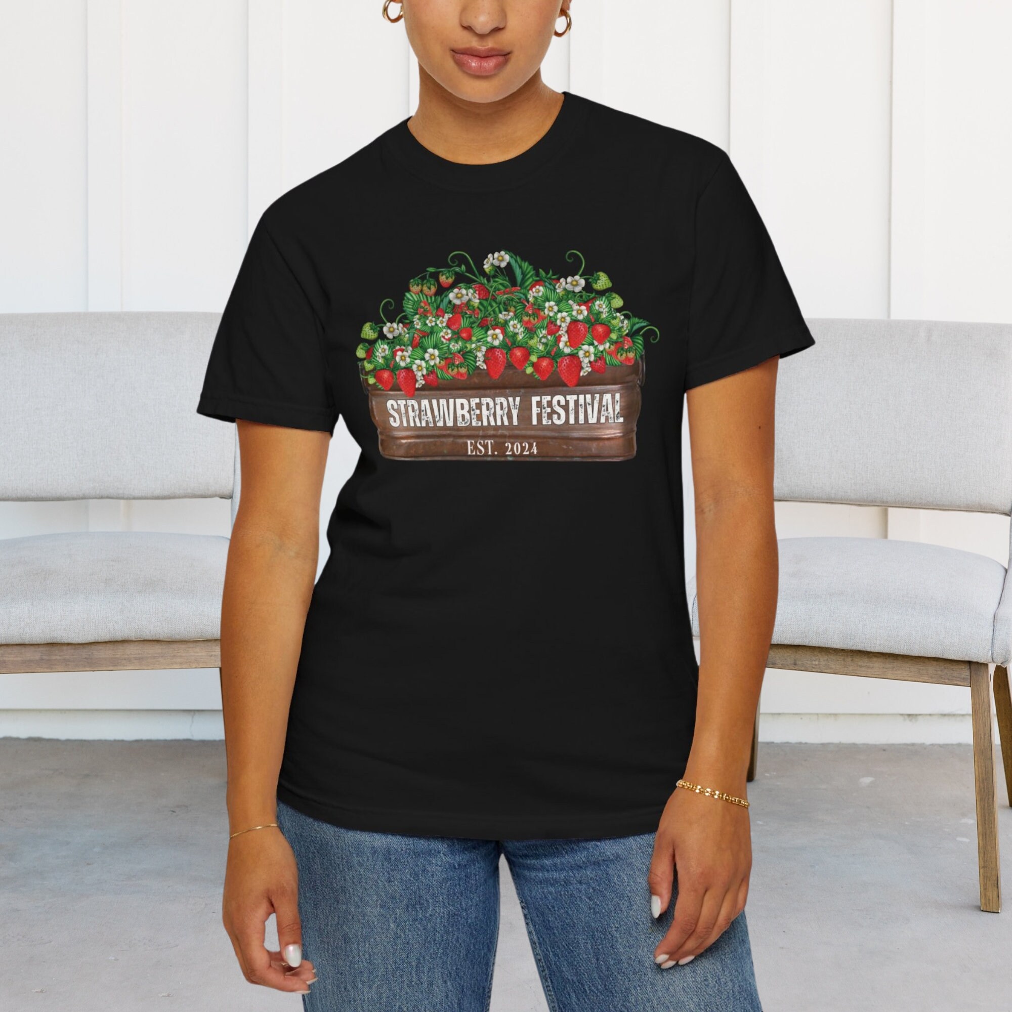 Strawberry Festival 2024 Shirt, Strawberry Clothing, Strawberry T-shirt ...