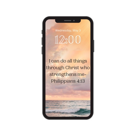 Philippians 4 13 Iphone Wallpaper