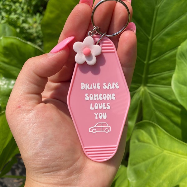 Drive Safe Keychain - Etsy