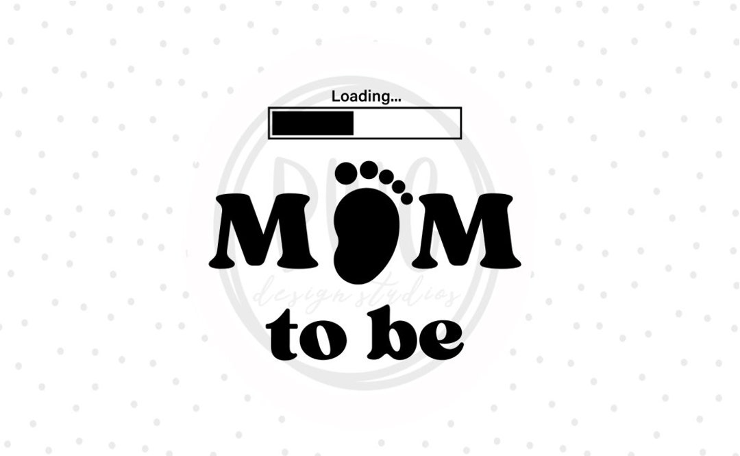 Mom to Be PNG - Etsy