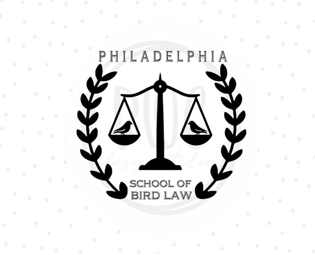 Philadelphia School of Bird Law PNG Always Sunny - Etsy