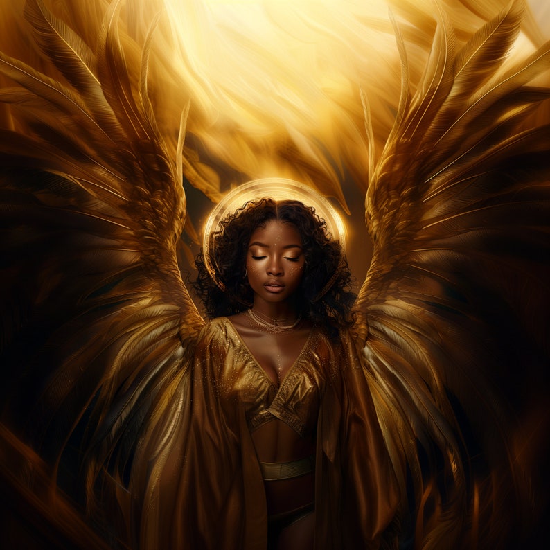 African Angel 3 - Etsy