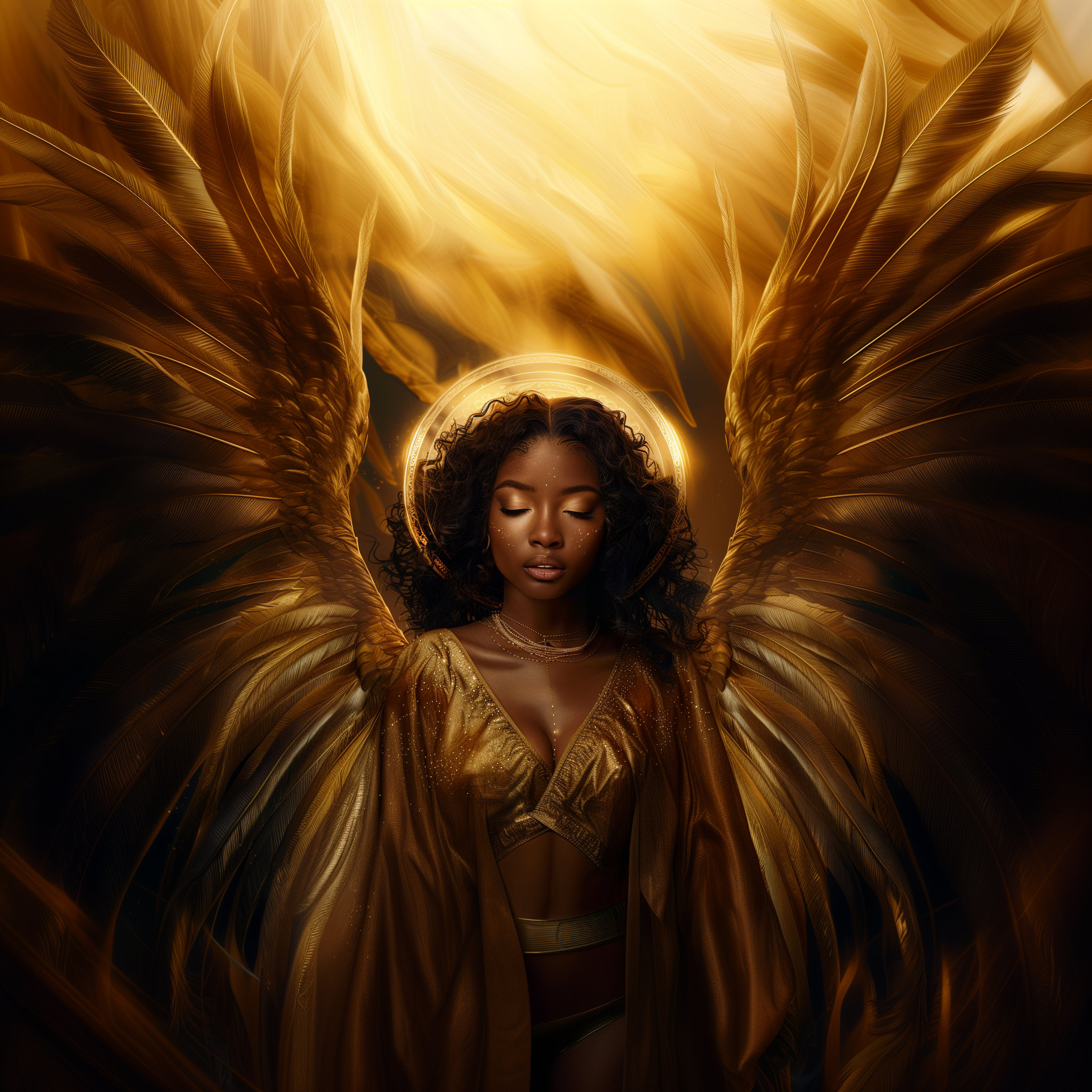 African Angel 3 - Etsy