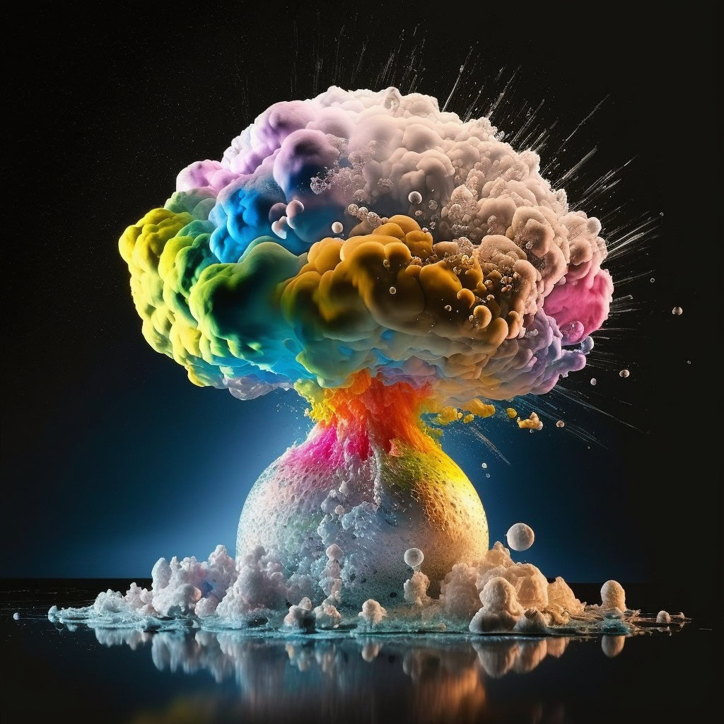 Bubble Nuclear Mushroom Cloud (Instant Download) - Etsy