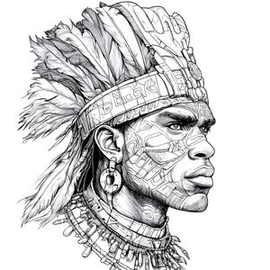 African King and Queen Coloring Pages 2 (royal Warriors Edition) - Etsy