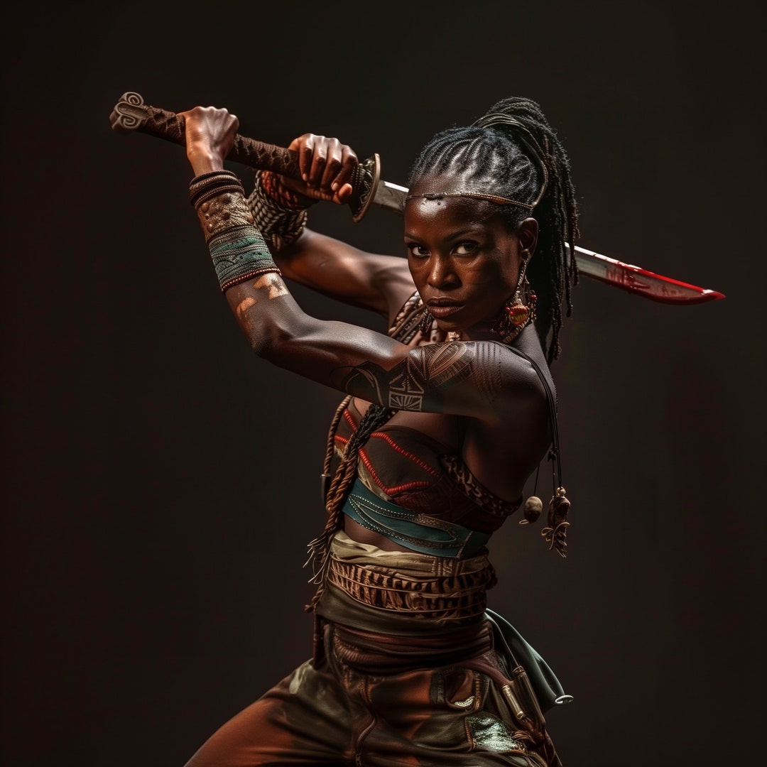 African Warrior Queen 17 - Etsy