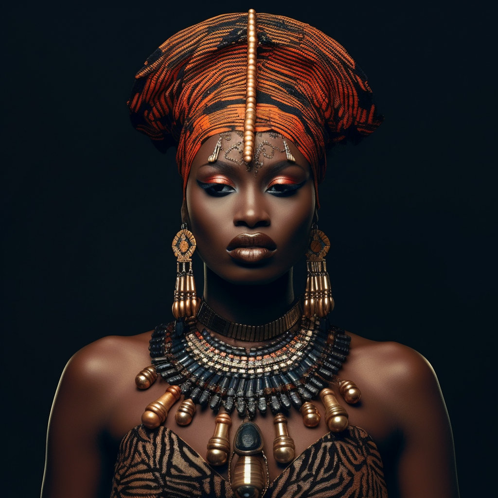 Black African Queen Poster 2 - Etsy