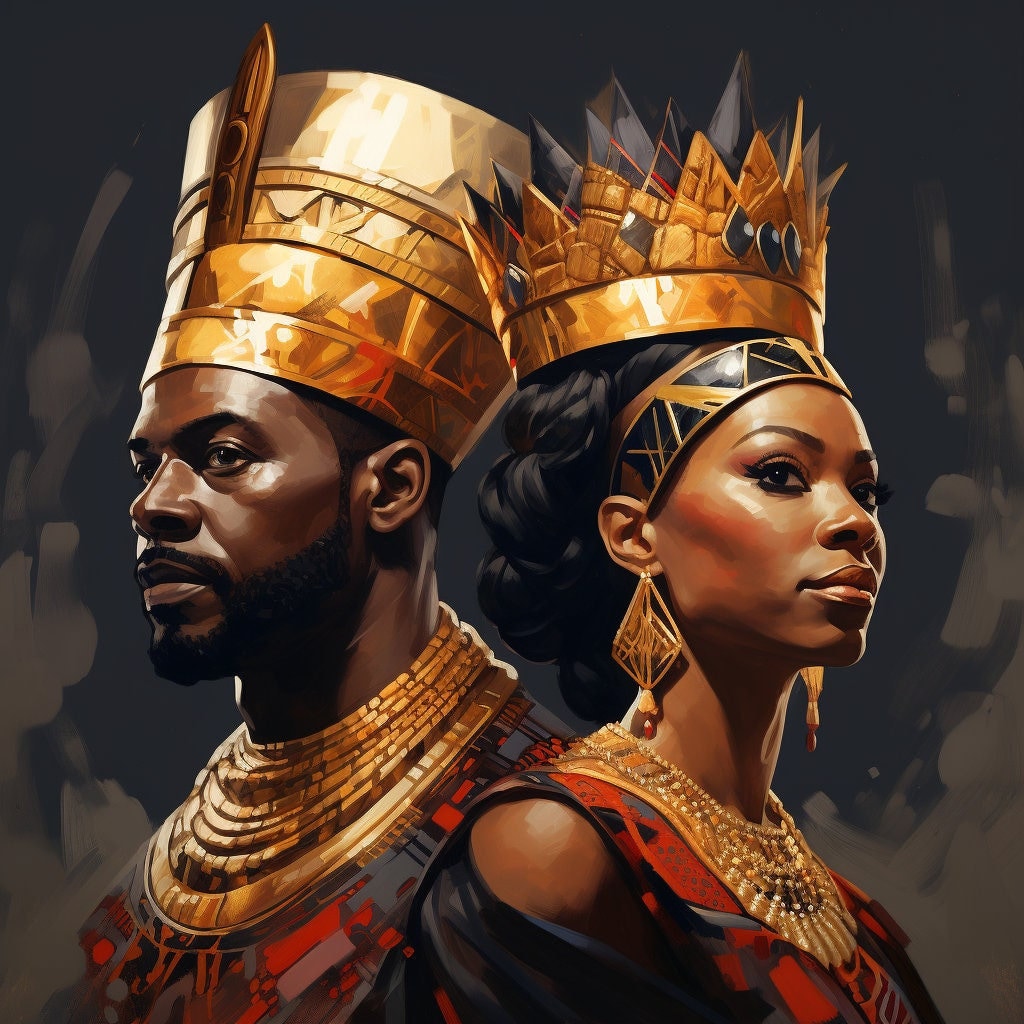 African King and Queen Classic Edition 5 - Etsy