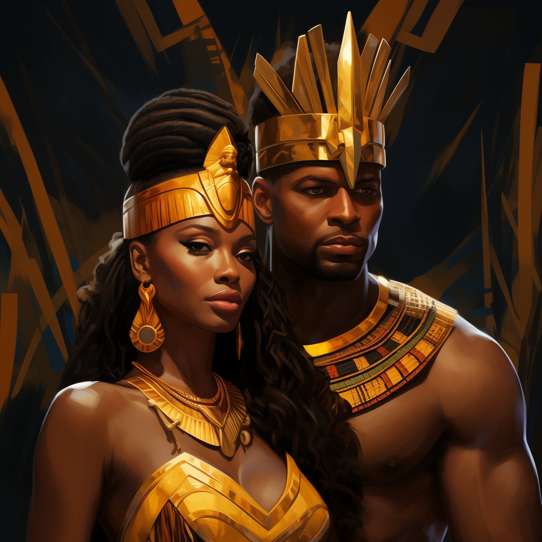 African King and Queen Classic Edition 8 - Etsy