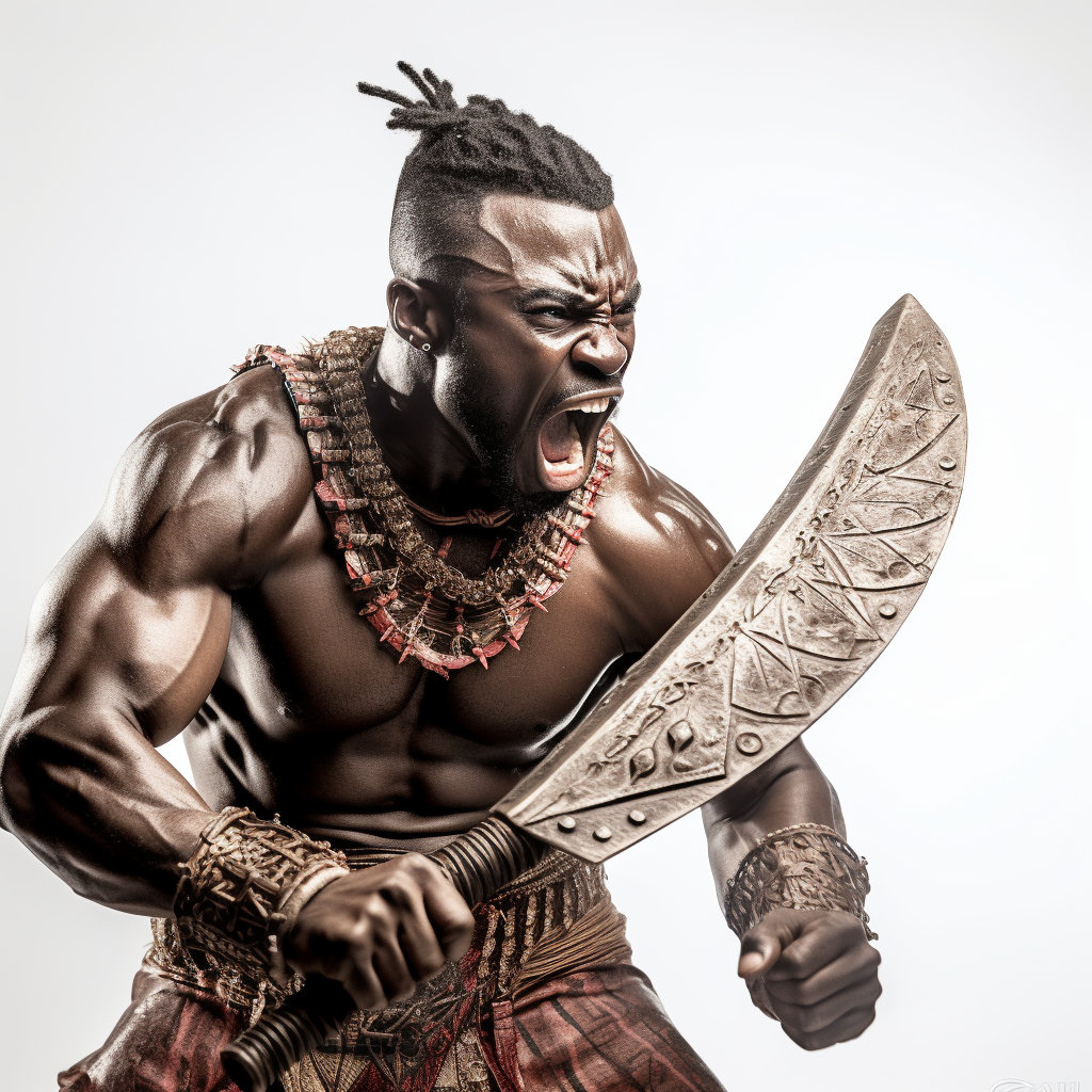 African Battle Warriors IIII - Etsy