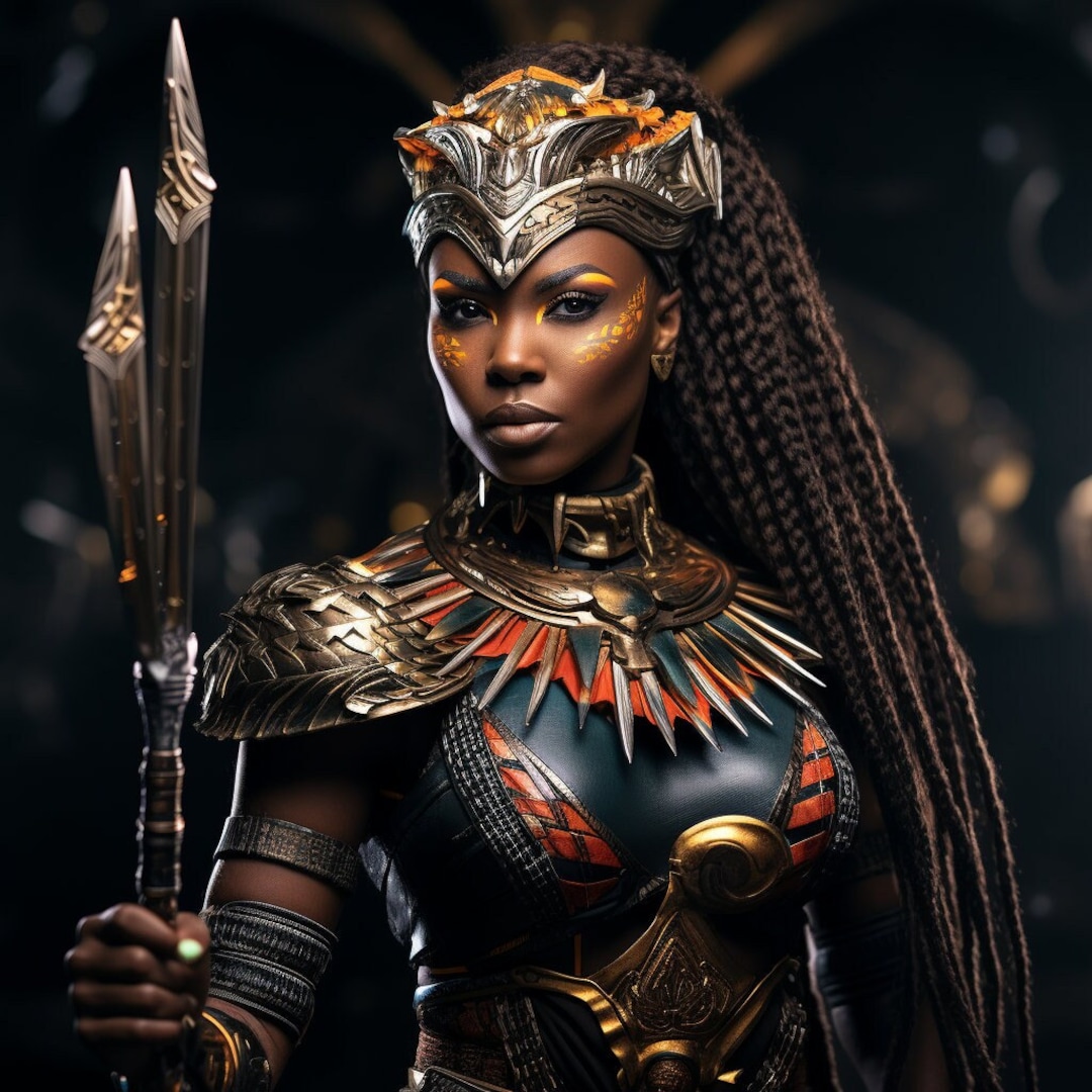 African Warrior Queen 6 Prime Edition 1 - Etsy