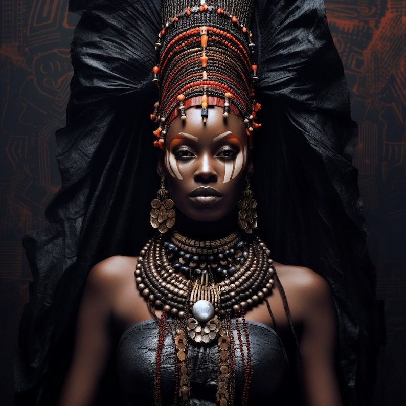 African Empress Art - Etsy