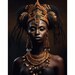 Black African Queen Poster 2 - Etsy