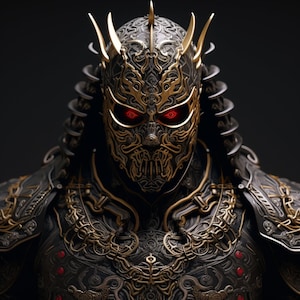 Ninja Samurai Hannya Mask 1 - Etsy