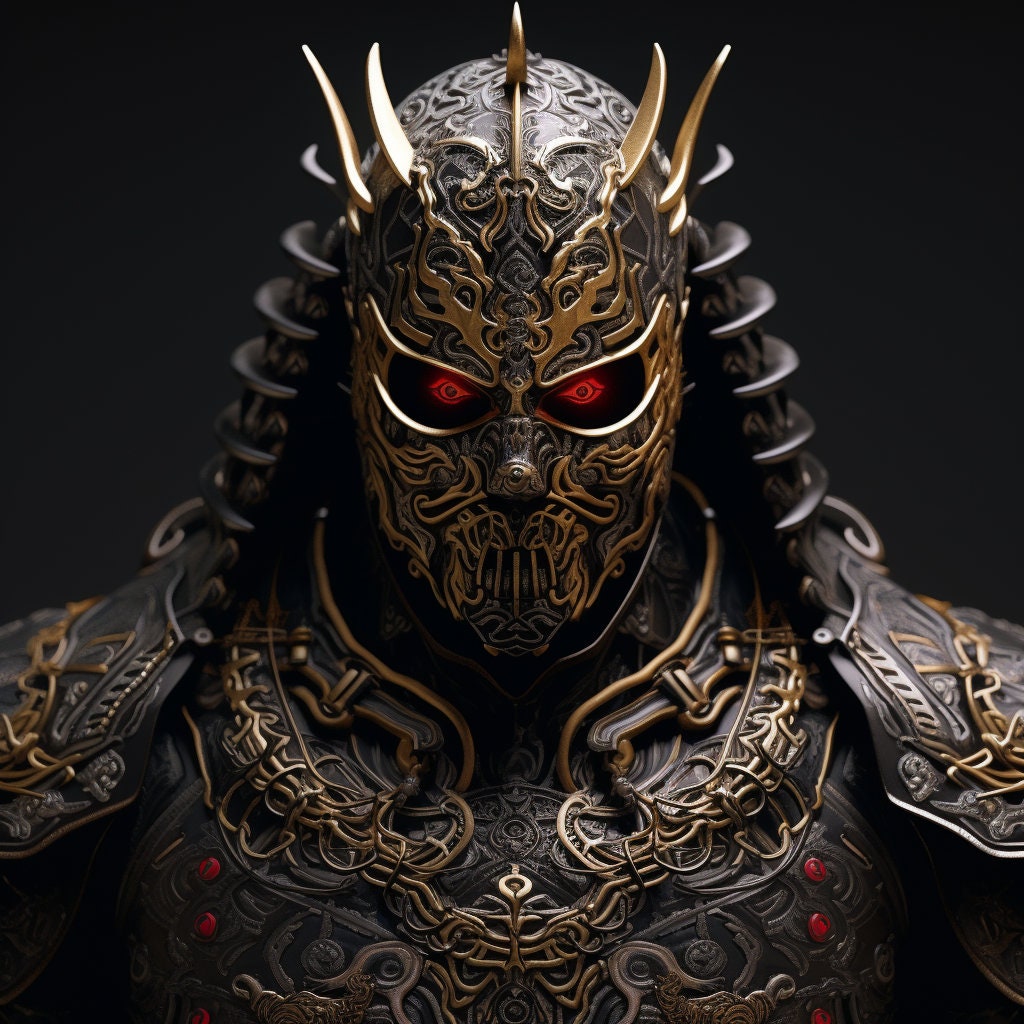 Ninja Samurai Hannya Mask 1 - Etsy