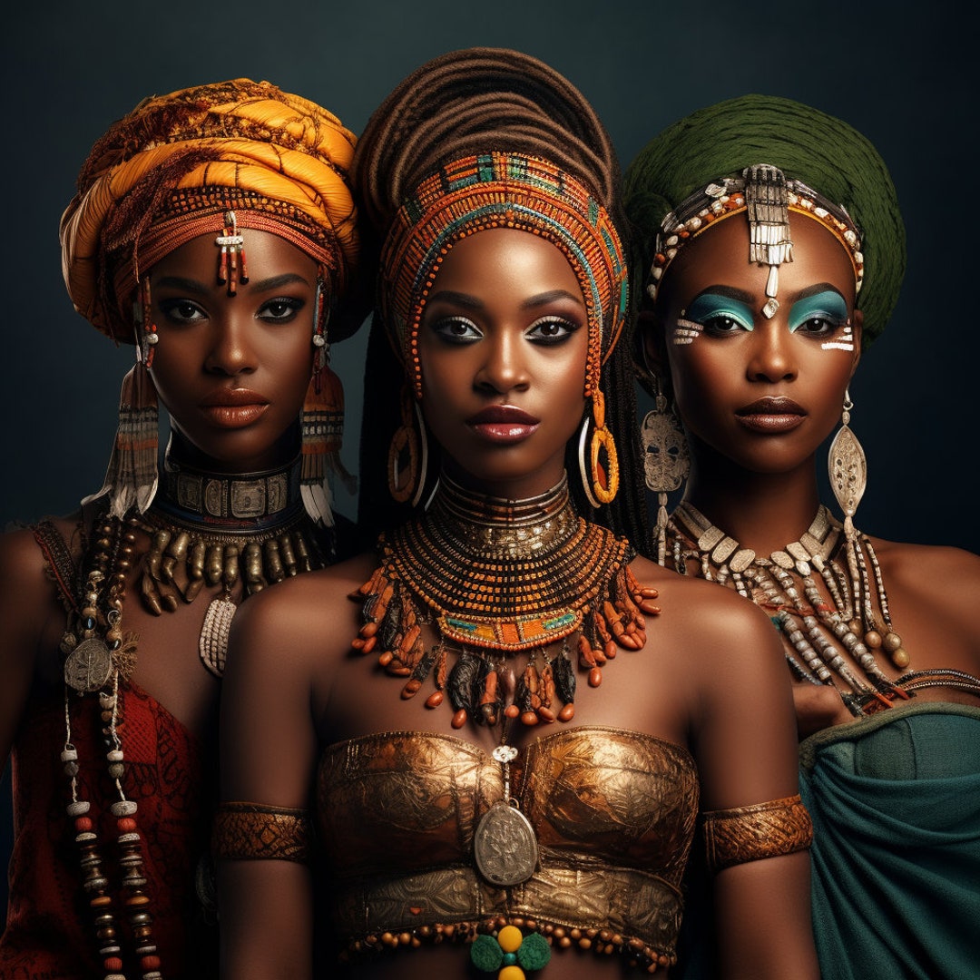 3 Queens of Africa II - Etsy