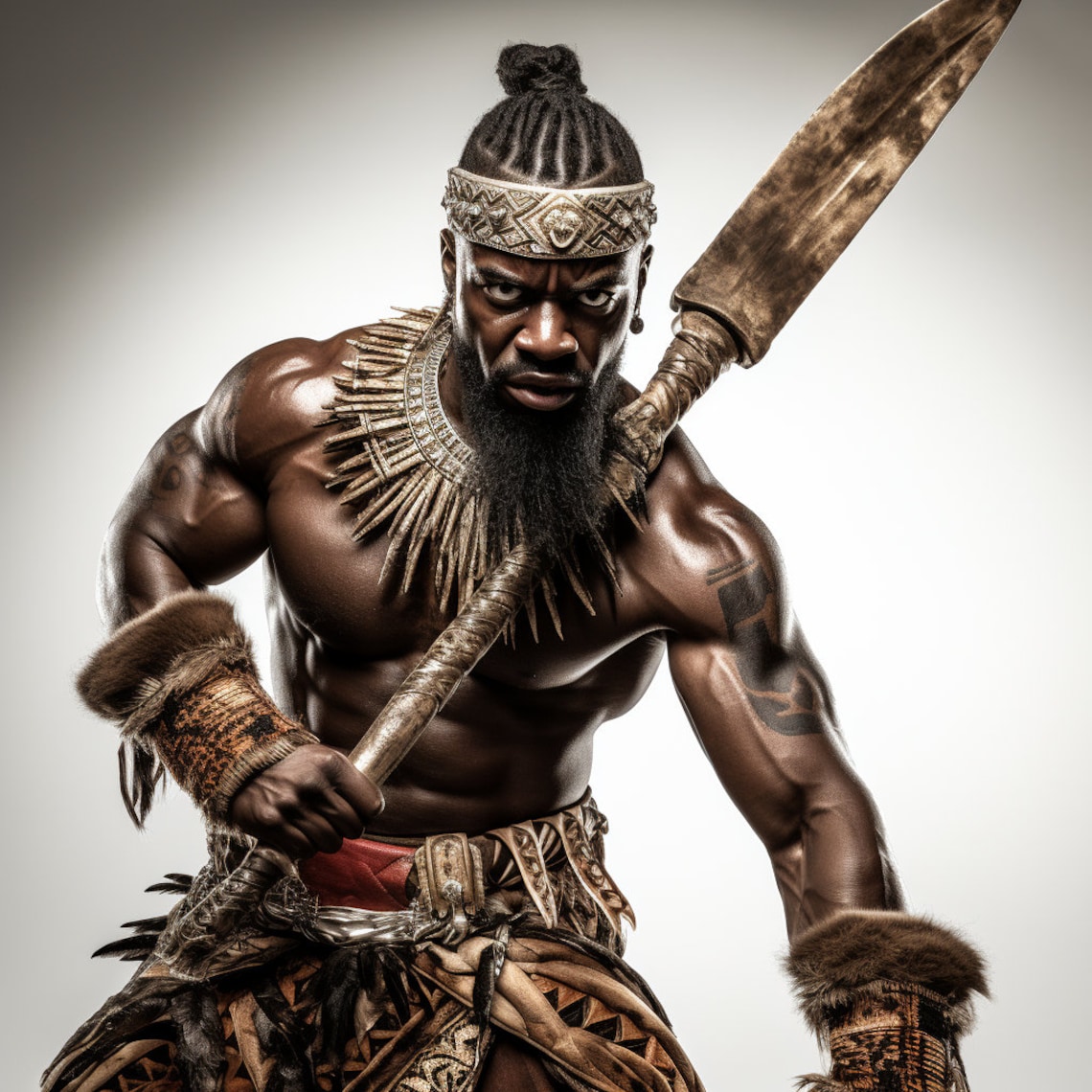 African Battle Warriors IIII - Etsy