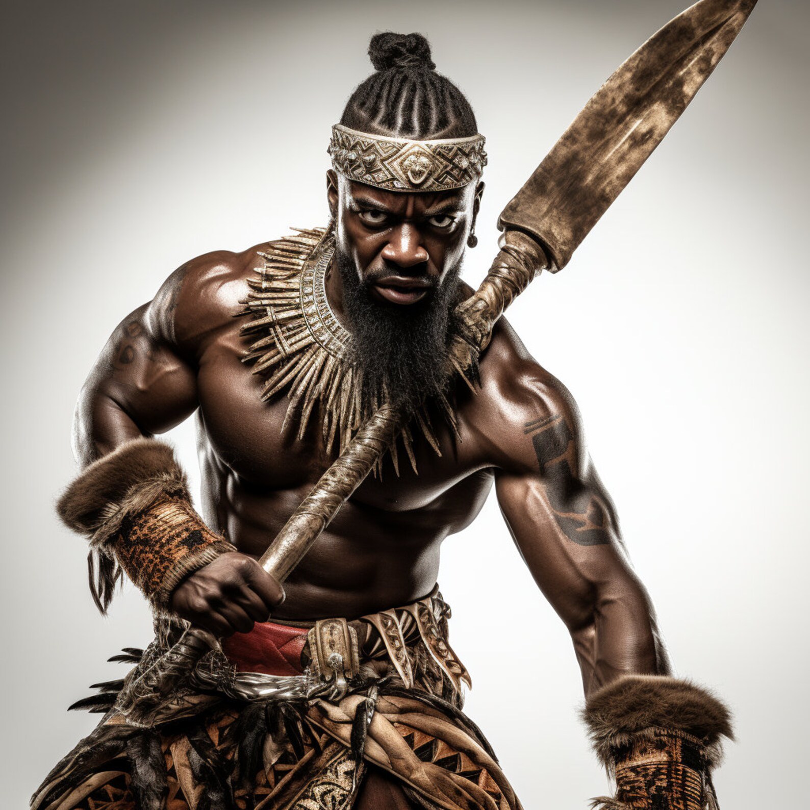 African Battle Warriors IIII - Etsy