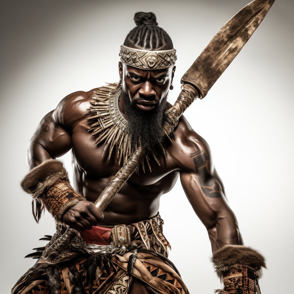 African Battle Warriors IIII - Etsy