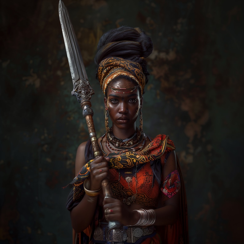 African Warrior Queen 13 - Etsy