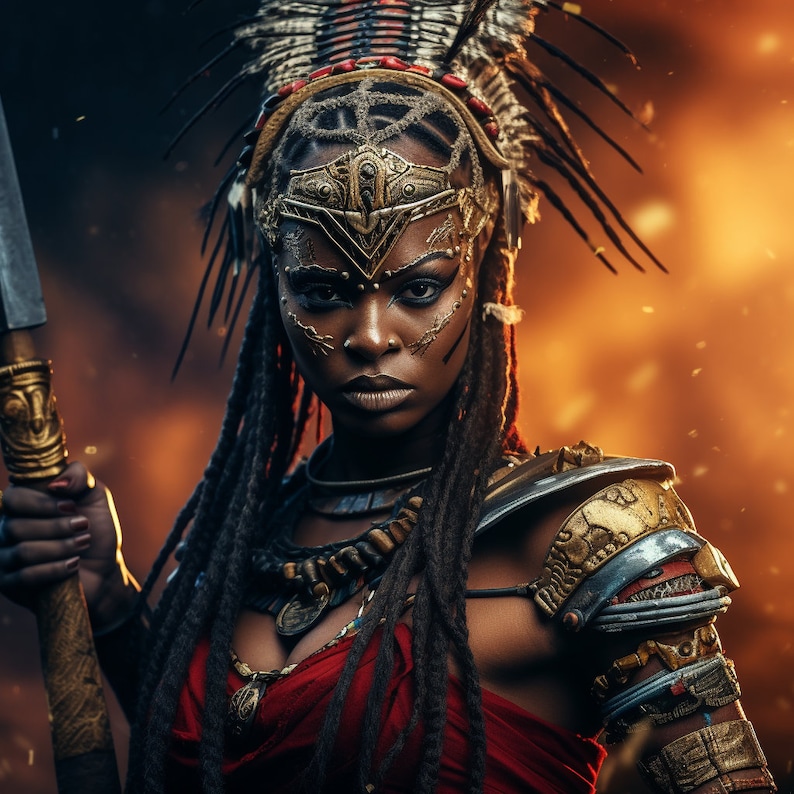 African Warrior Queen 5 - Etsy Australia