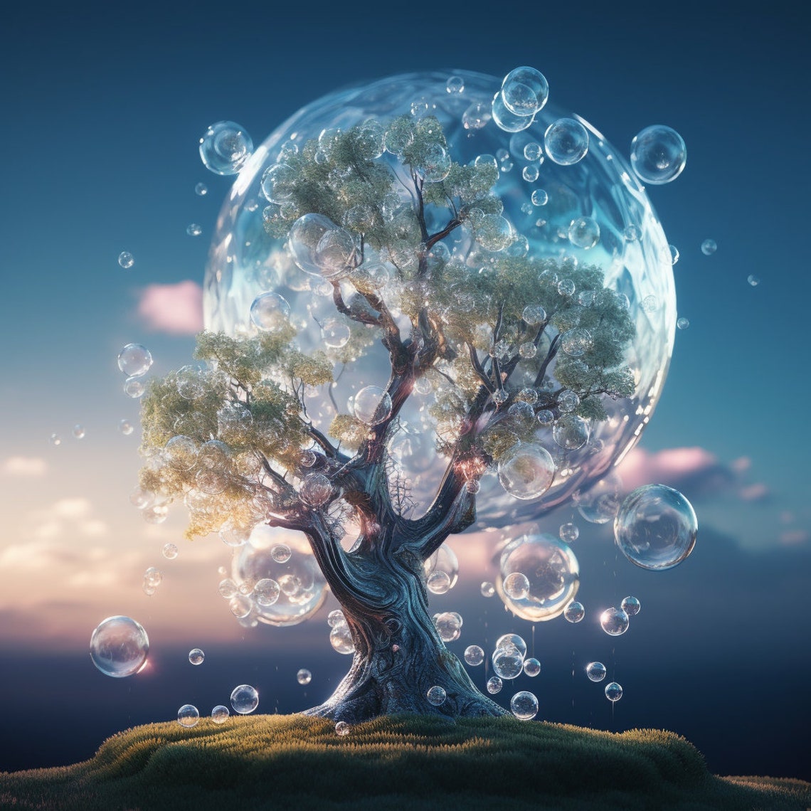 Bubble Tree - Etsy