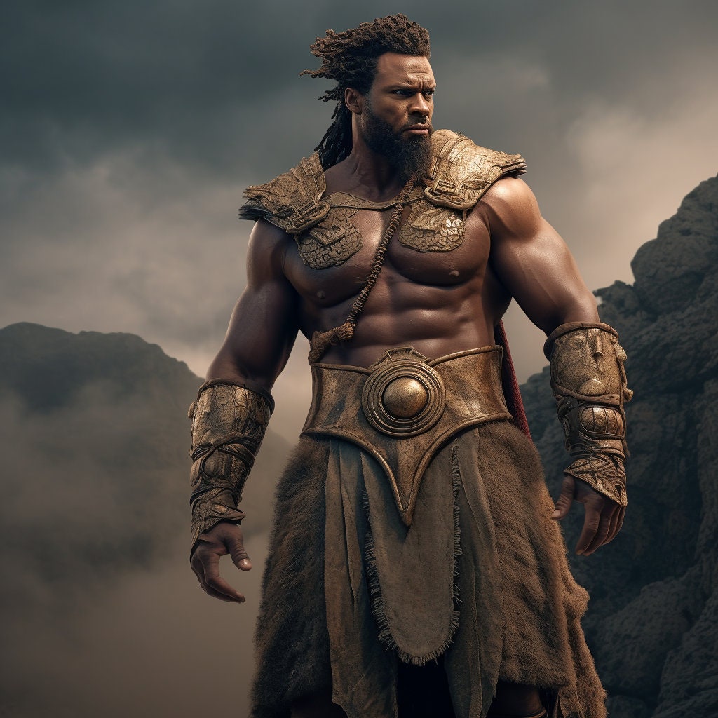 African Hercules II - Etsy