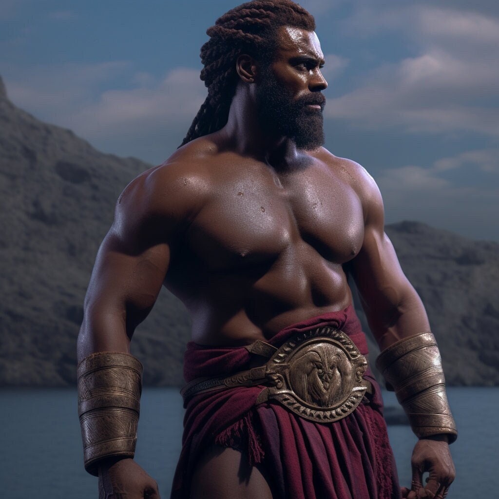 African Hercules II - Etsy