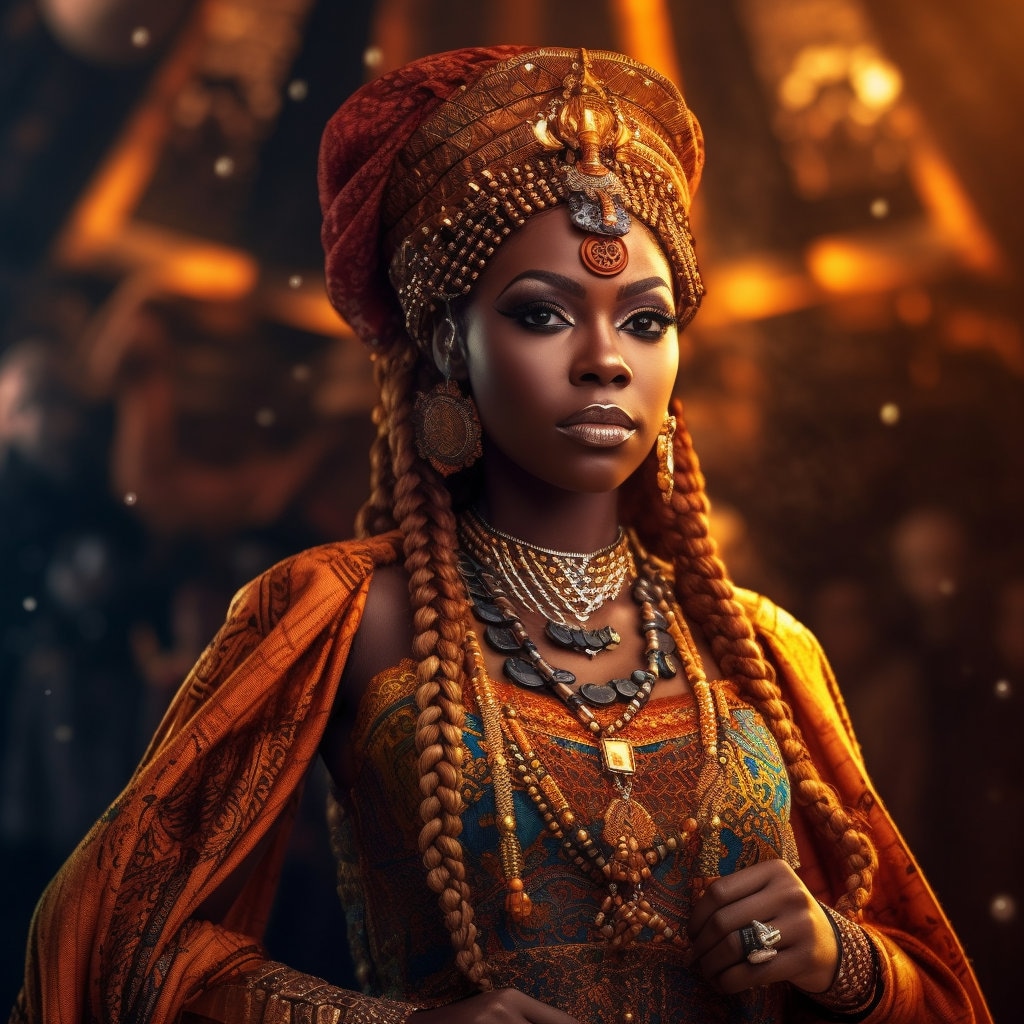 Medieval African Empress - Etsy