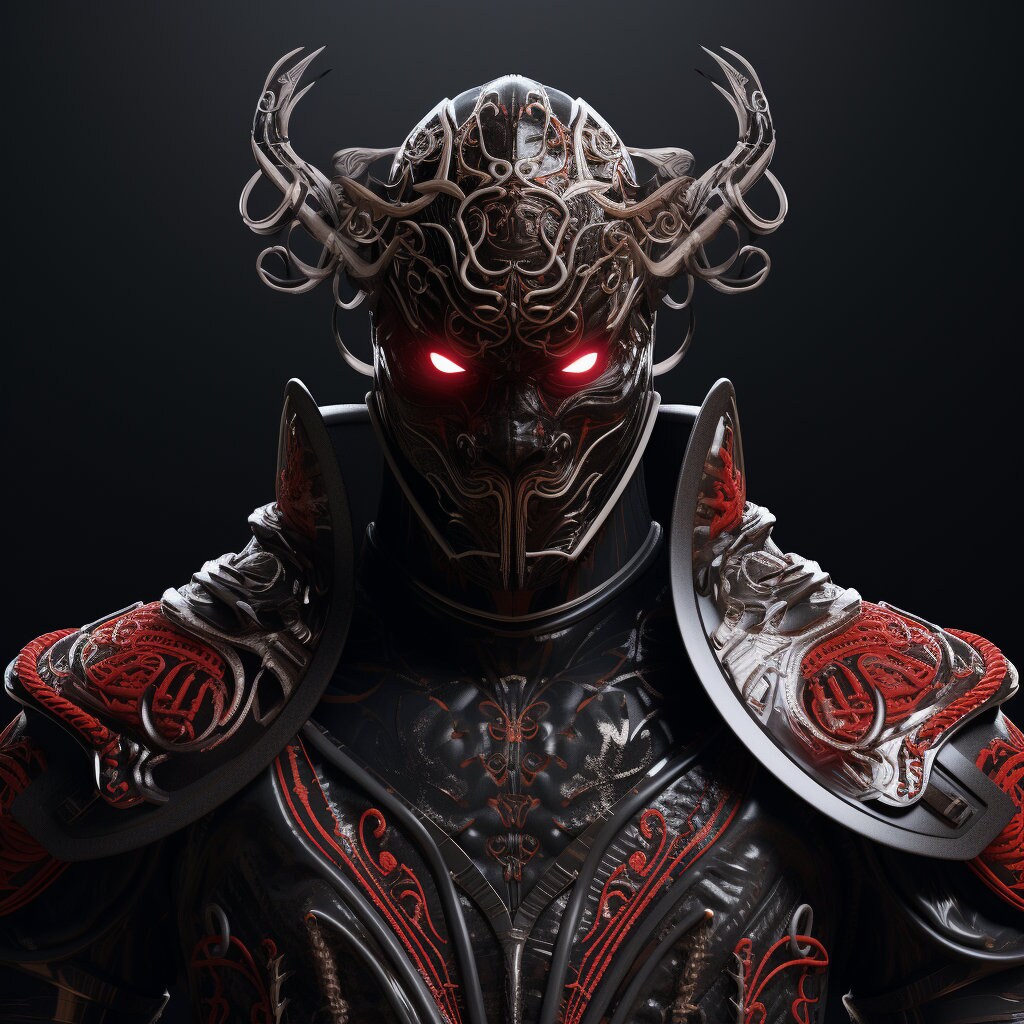 Ninja Samurai Hannya Mask 1 - Etsy