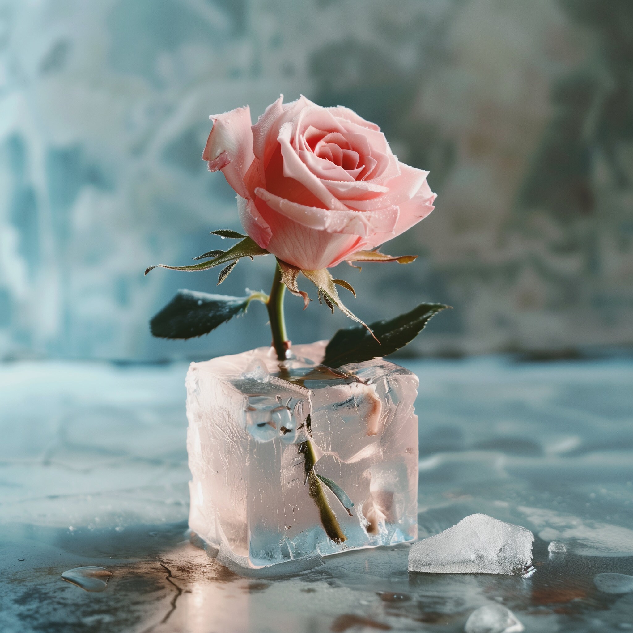 Roses and Ice - Etsy