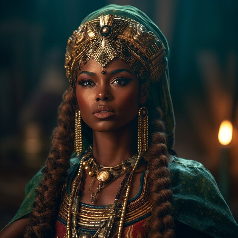 Medieval African Empress - Etsy
