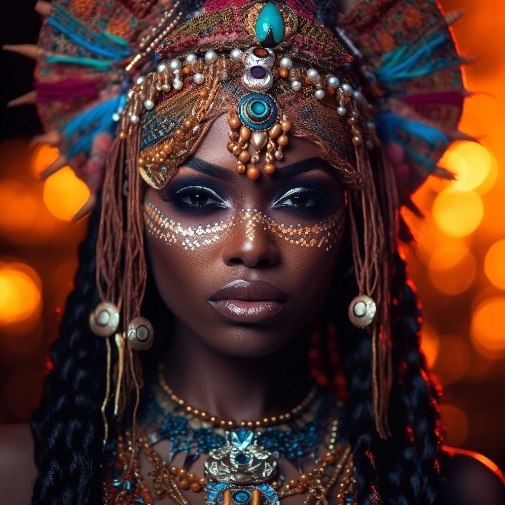 Black African Goddess - Etsy